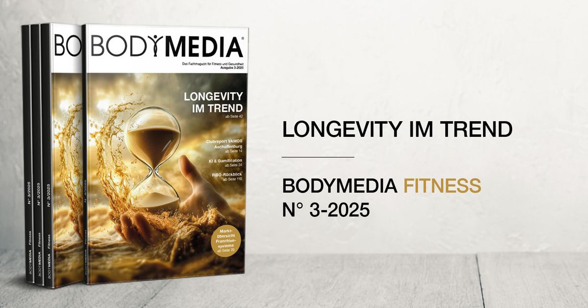 Neue Ausgabe der BODYMEDIA Fitness 3-2025 | BODYMEDIA Fachmagazin